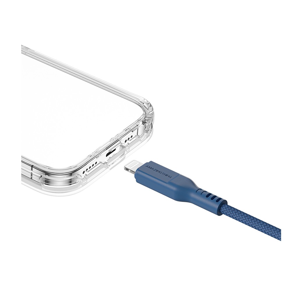 สายชาร์จ AMAZINGthing Lightning Cable Thunder Pro 1.1M สีฟ้า - Studio7 ...