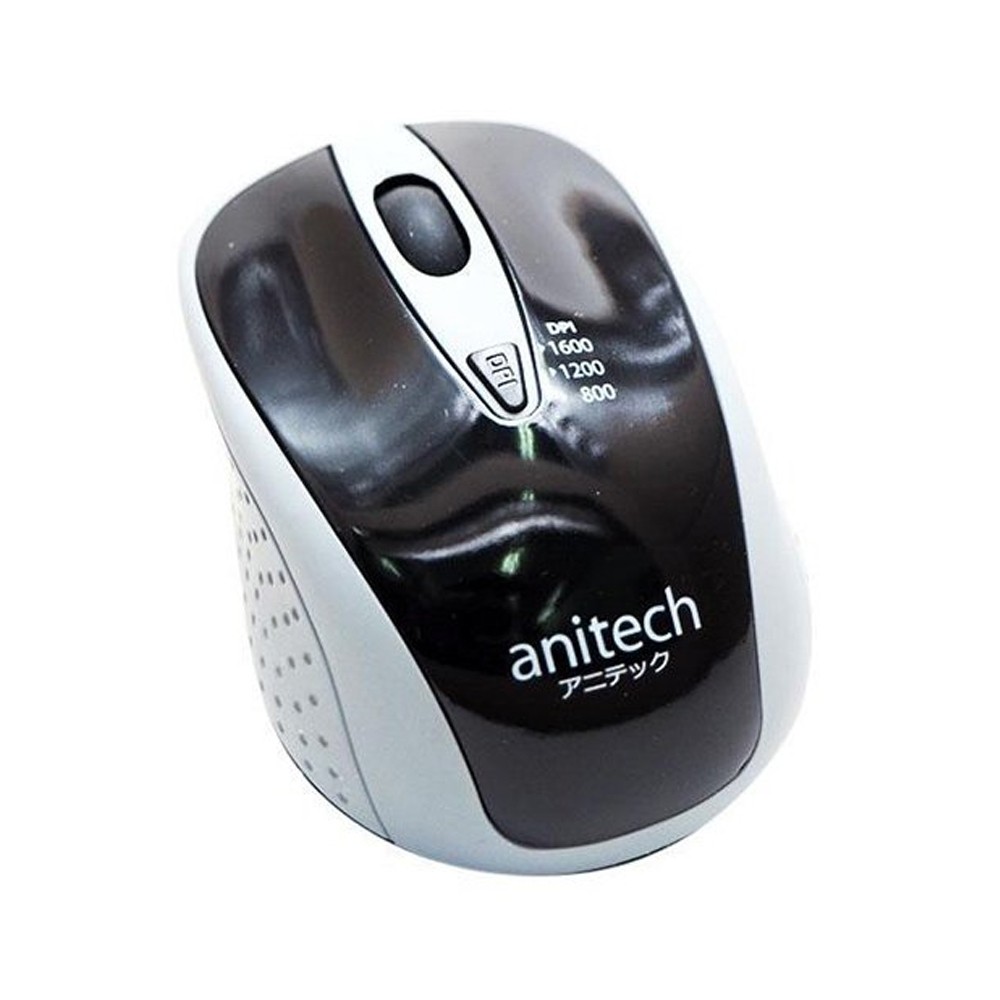 เมาส์ไร้สาย Anitech W214 - Gray | Studio7 online